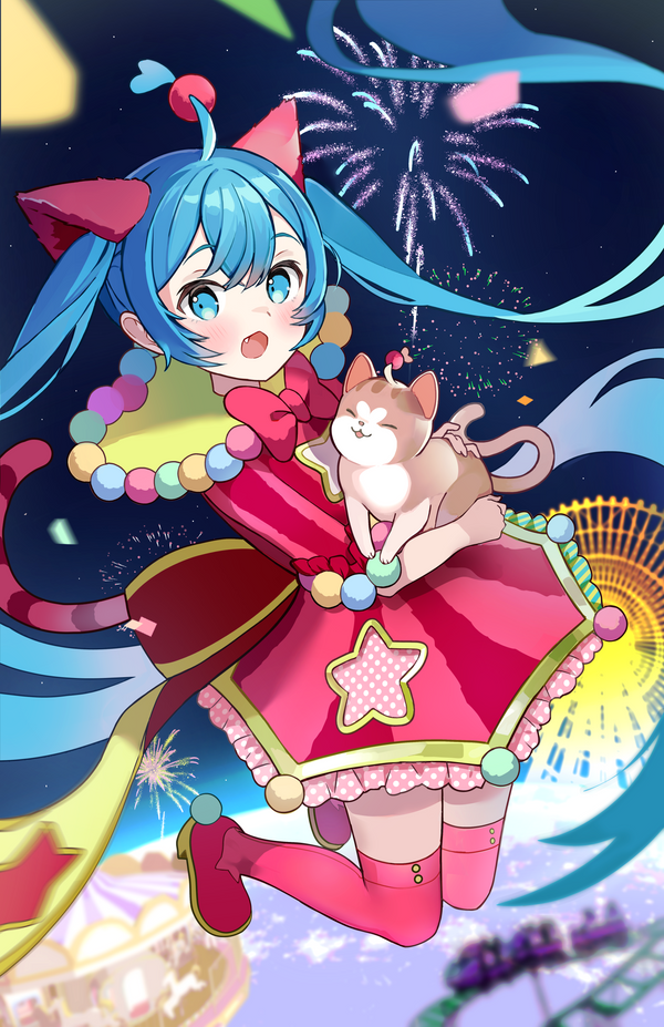 [11x17] Wonderlands x Showtime Miku Print – spoonillust